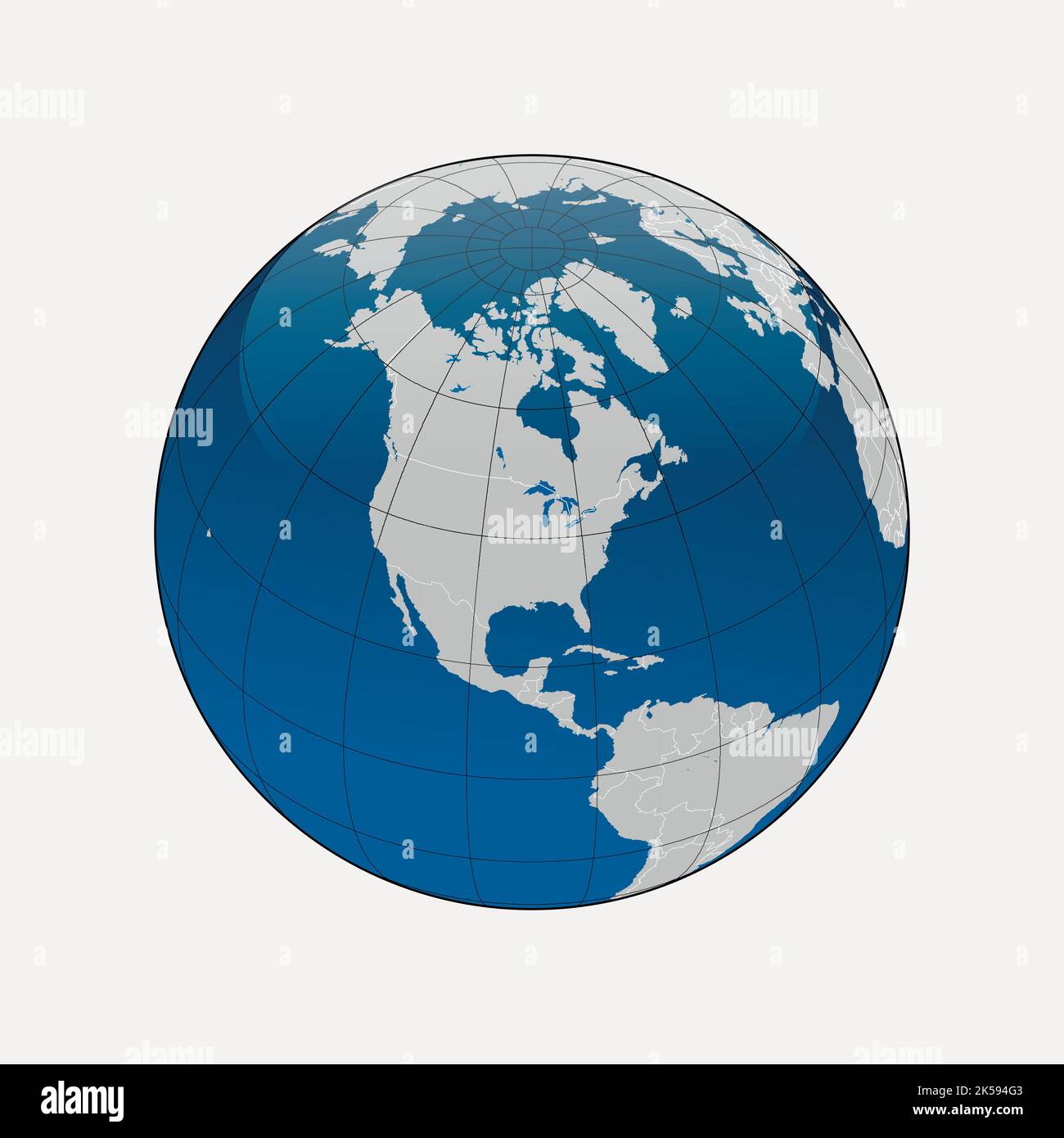 Globe clipart, geography illustration vector Stock Vector Image & Art ...