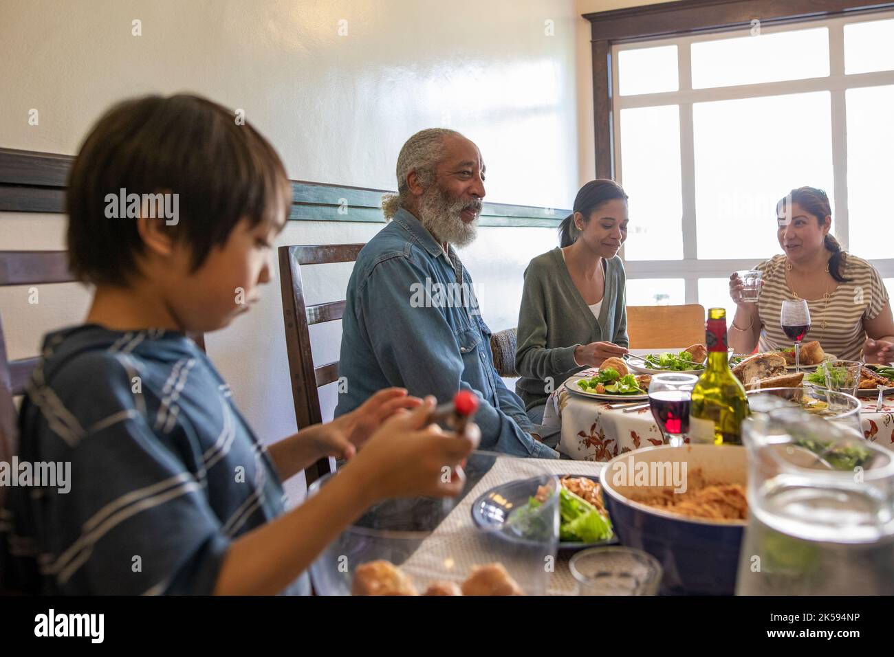 Listening to neighbors hi-res stock photography and images - Alamy