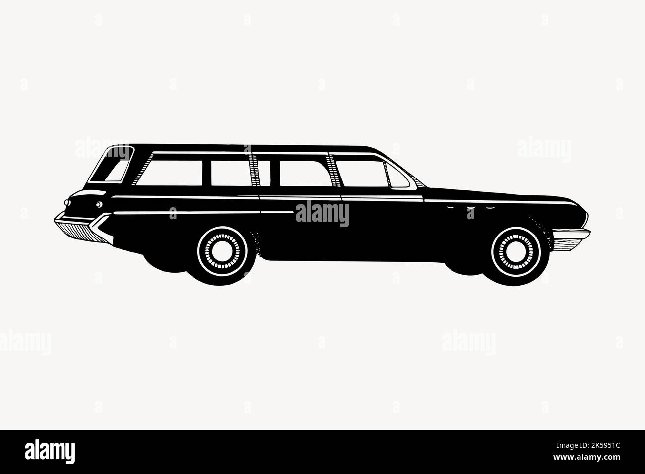 Station wagon car drawing hi-res stock photography and images - Alamy