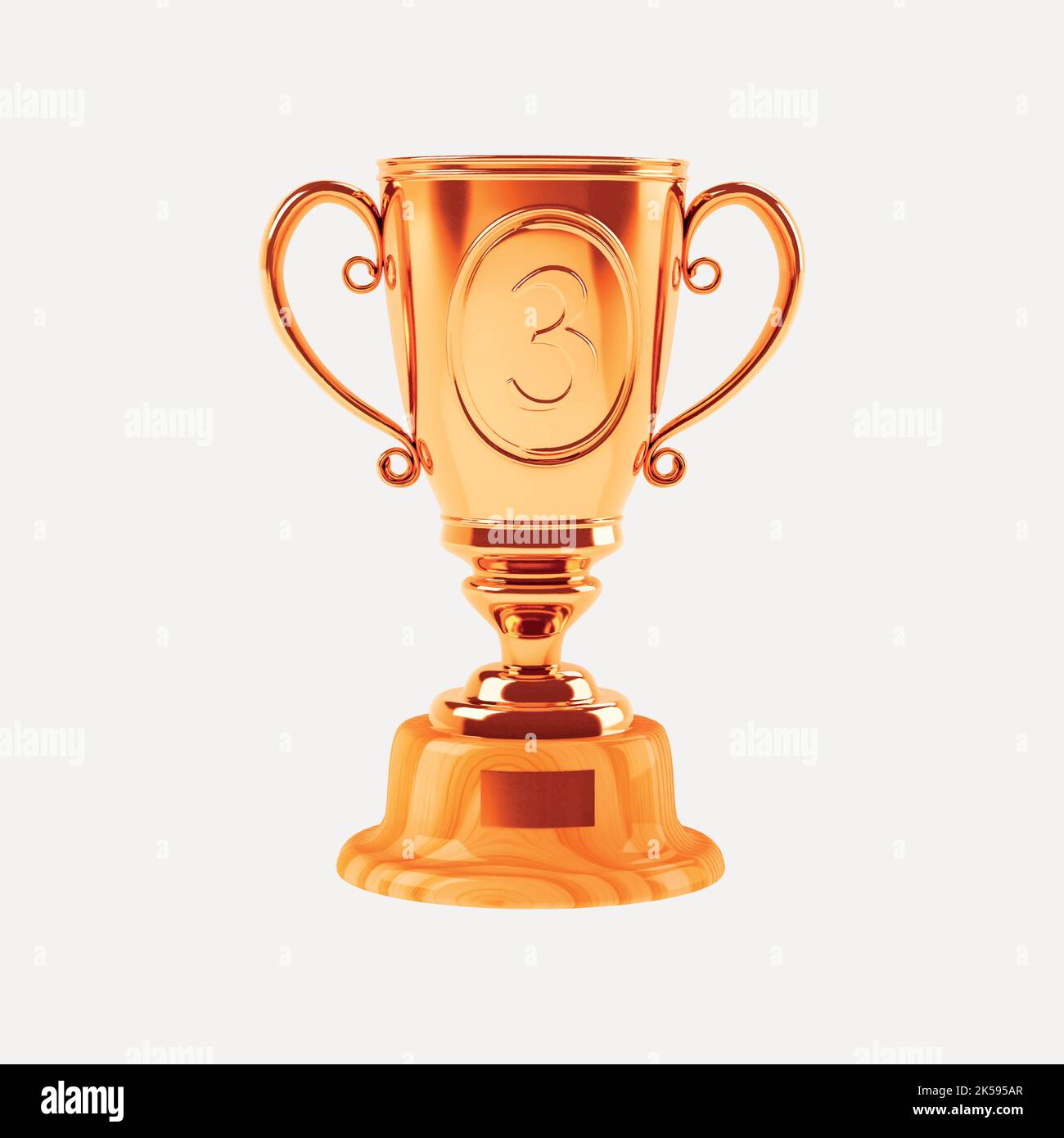 Bronze Trophy Clipart
