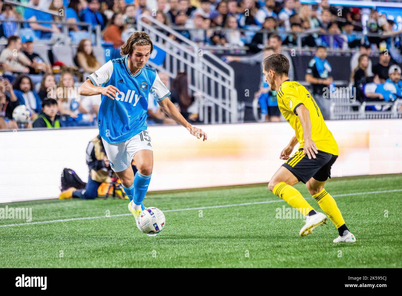 Charlotte, NC, USA. 5th Oct, 2022. Charlotte FC midfielder Benjamin ...