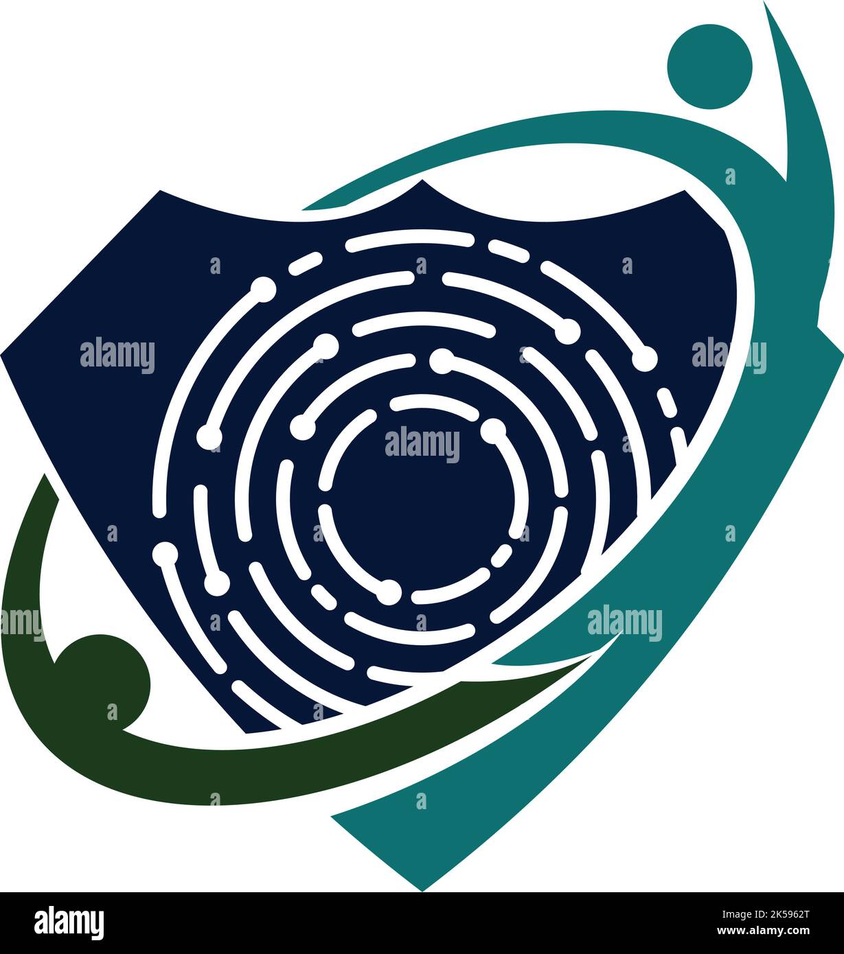 security tech logo design template Icon Illustration Brand Identity ...