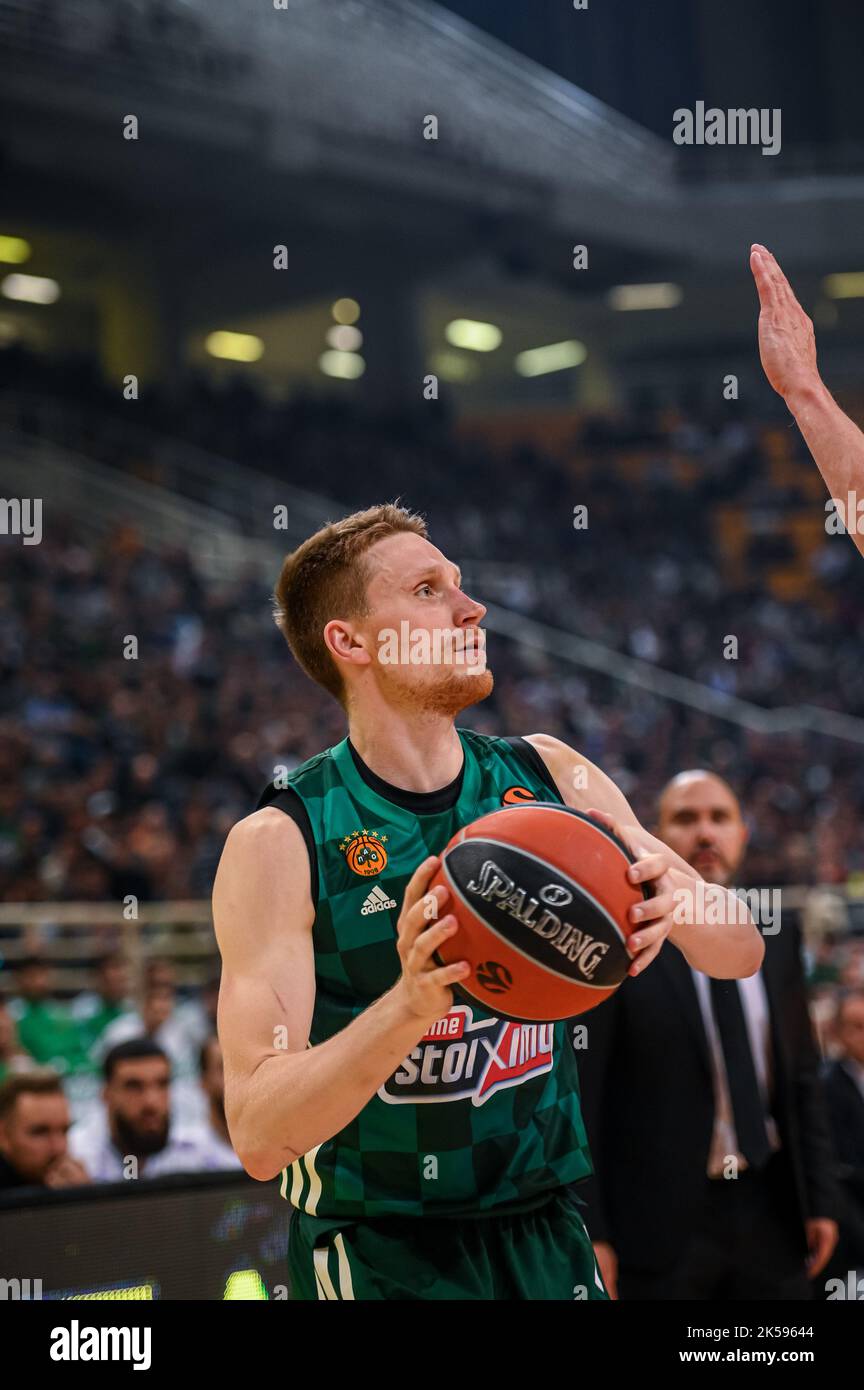 Athens, Lombardy, Greece. 6th Oct, 2022. 40 MARIUS GRIGONIS of ...