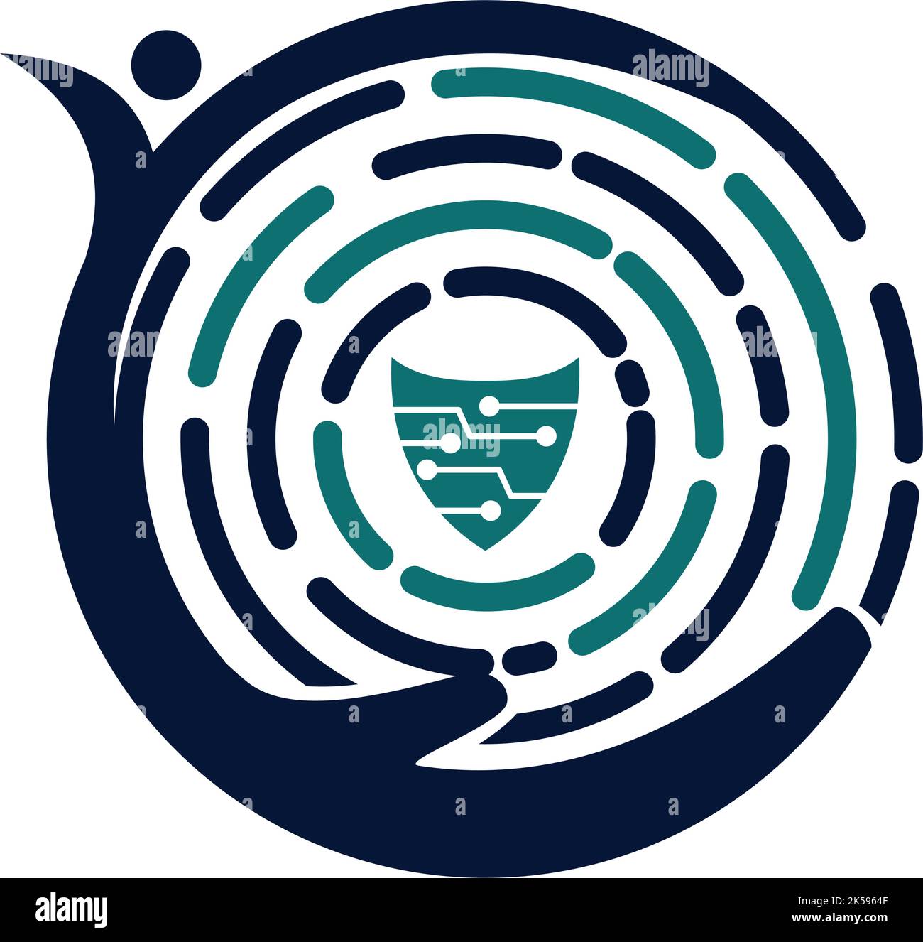 security tech logo design template Icon Illustration Brand Identity ...