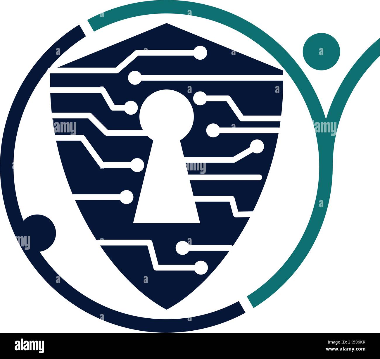 security tech logo design template Icon Illustration Brand Identity ...