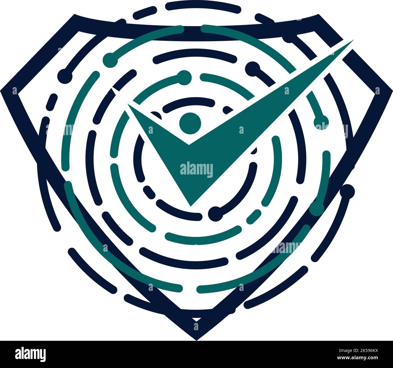 security tech logo design template Icon Illustration Brand Identity ...