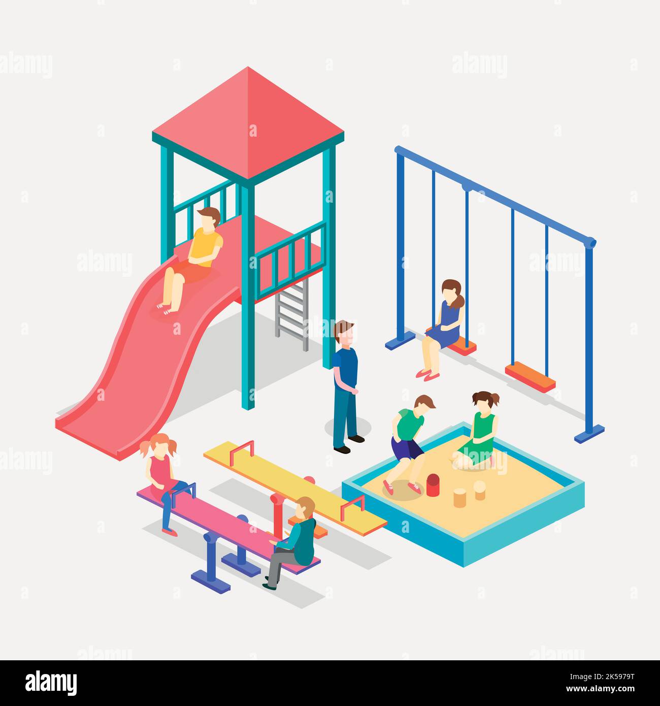 Playground clipart hi-res stock photography and images - Alamy