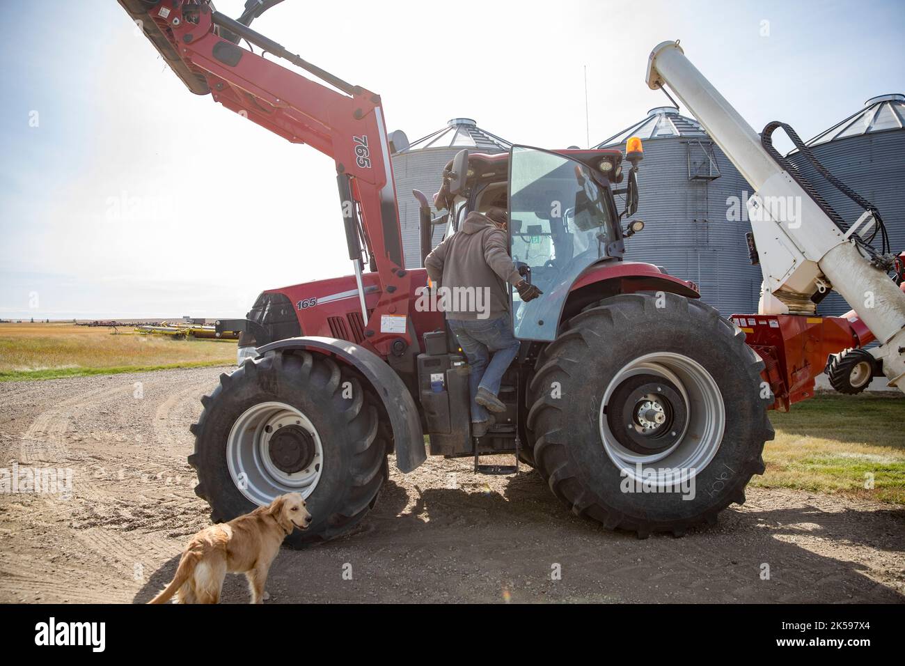 Farmer and dog hi-res stock photography and images - Alamy