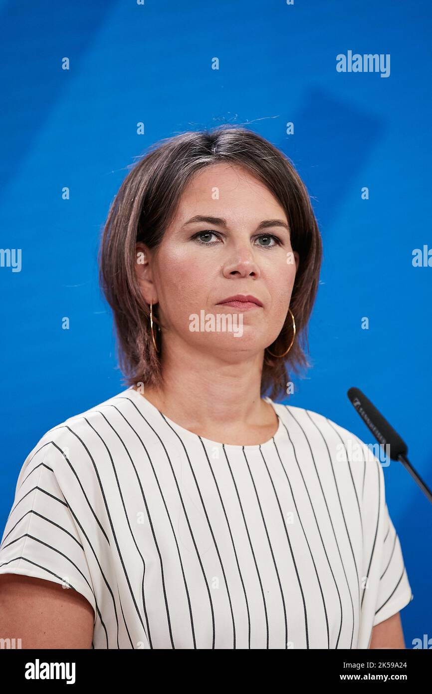23.08.2022, Germany, Berlin, Berlin - German Foreign Minister Annalena ...