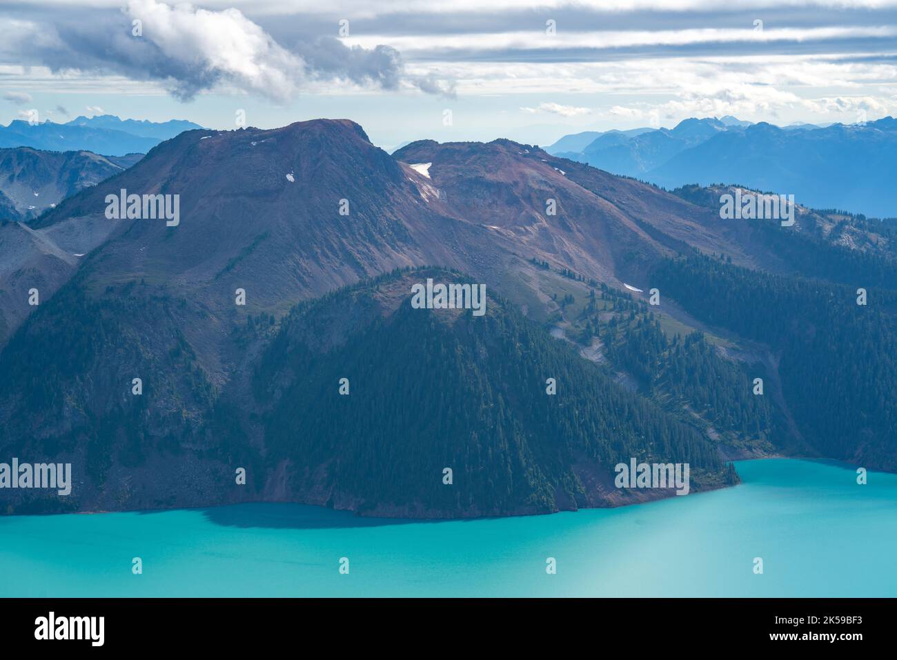 Pristine Garibaldi Lake viewed from Panorama Ridge, BC Stock Photo - Alamy