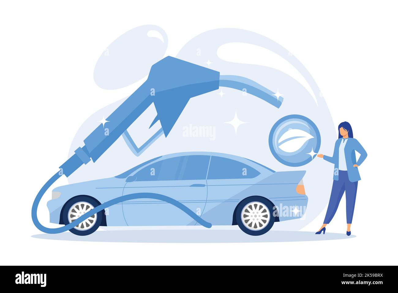 Eco friendly transport, healthy fuel, decaying combustible. Vehicle ...