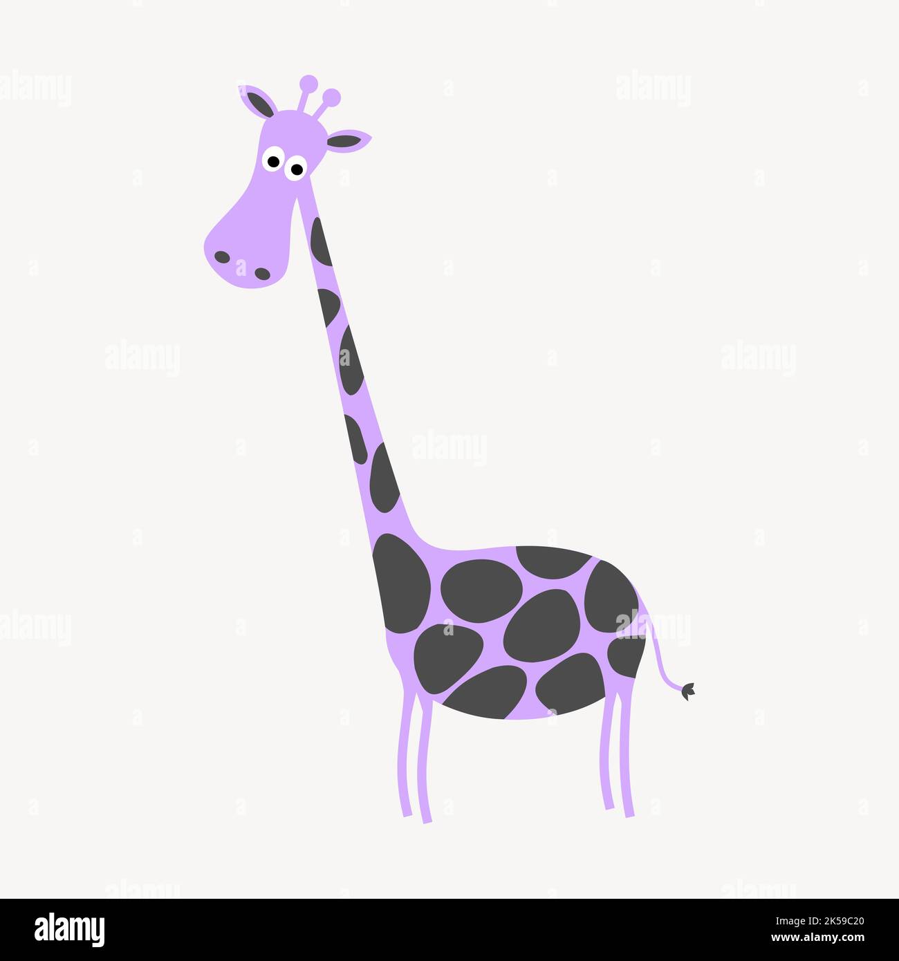 Purple giraffe hi-res stock photography and images - Alamy