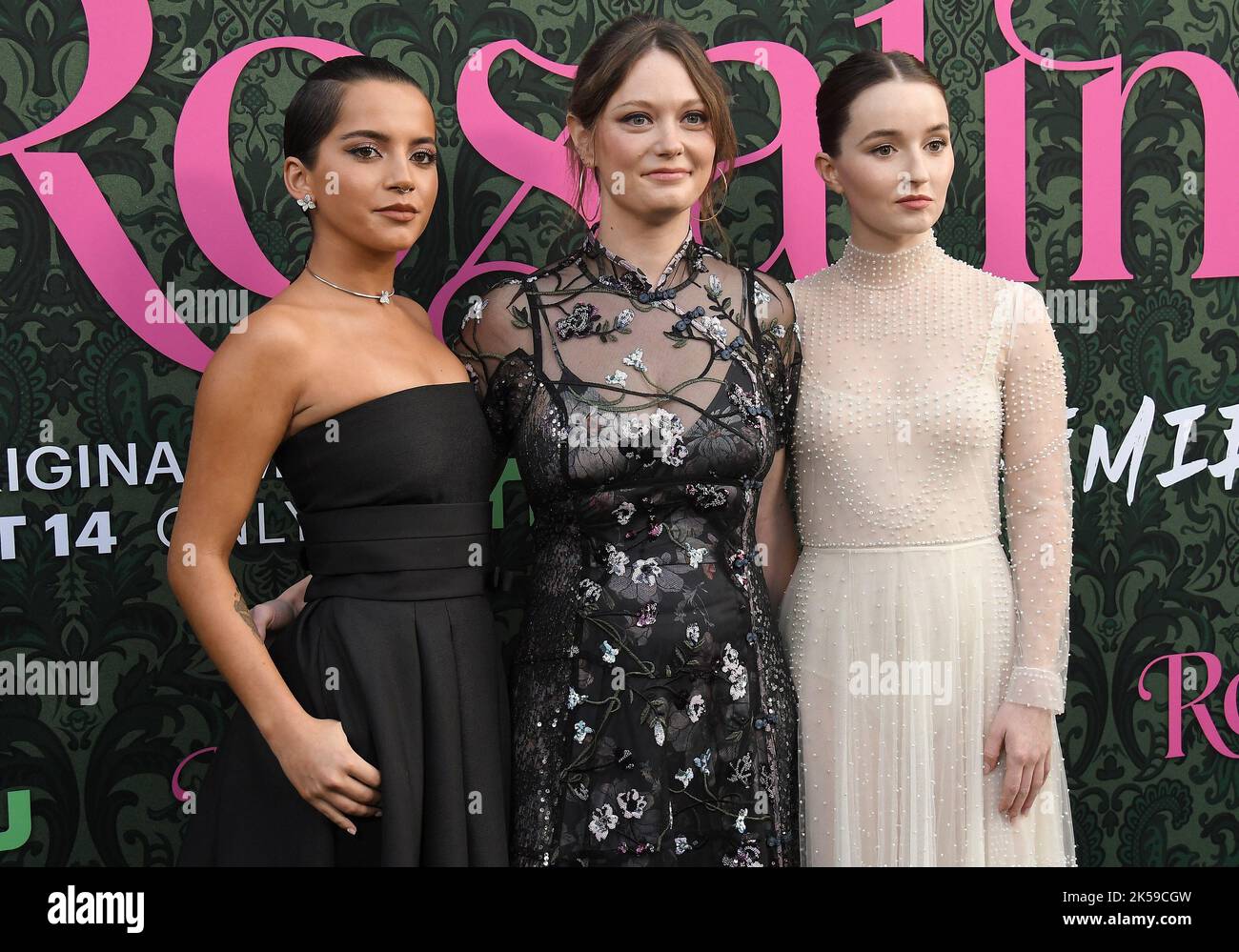 (L-R) Isabela Merced, Director Karen Maine, and Kaitlyn Dever at the ...