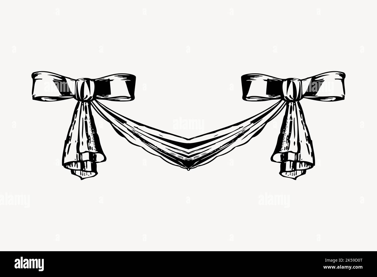 Bow divider clipart hi-res stock photography and images - Alamy