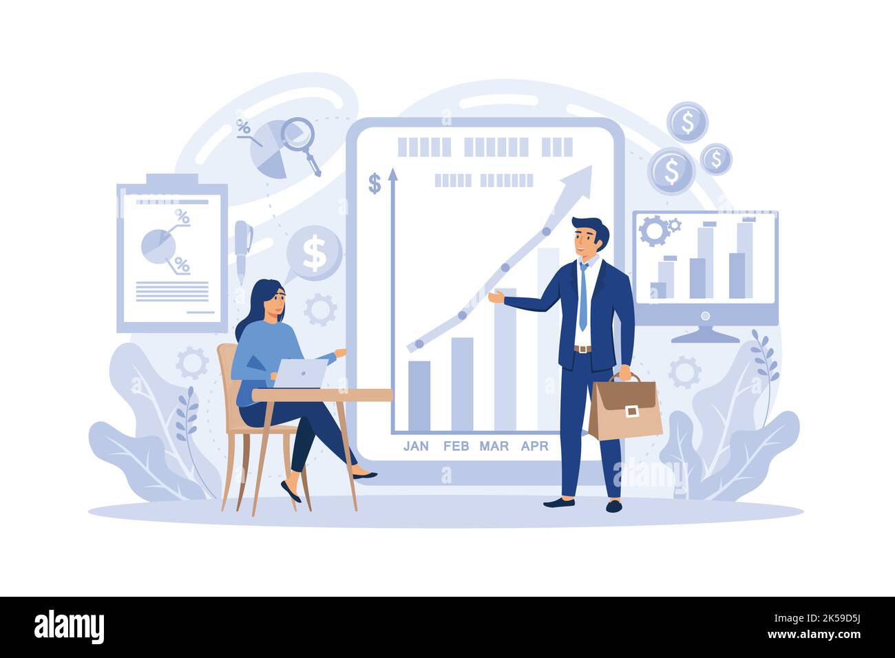 Market analysis, financial advizor, customer relationship manager ...