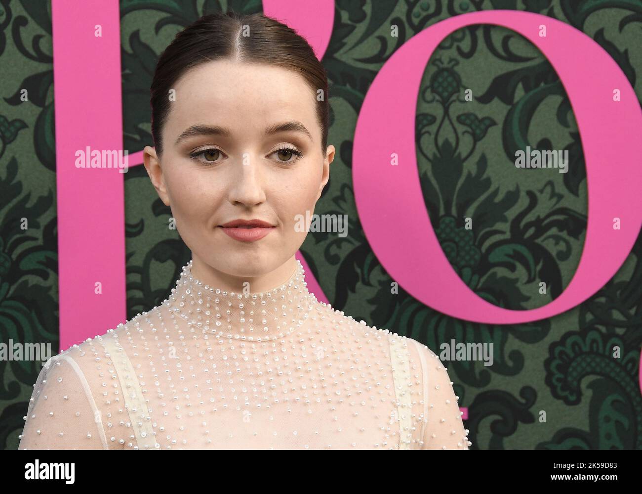 Kaitlyn Dever arrives at the 20th Century Studio's ROSALINE Premiere ...