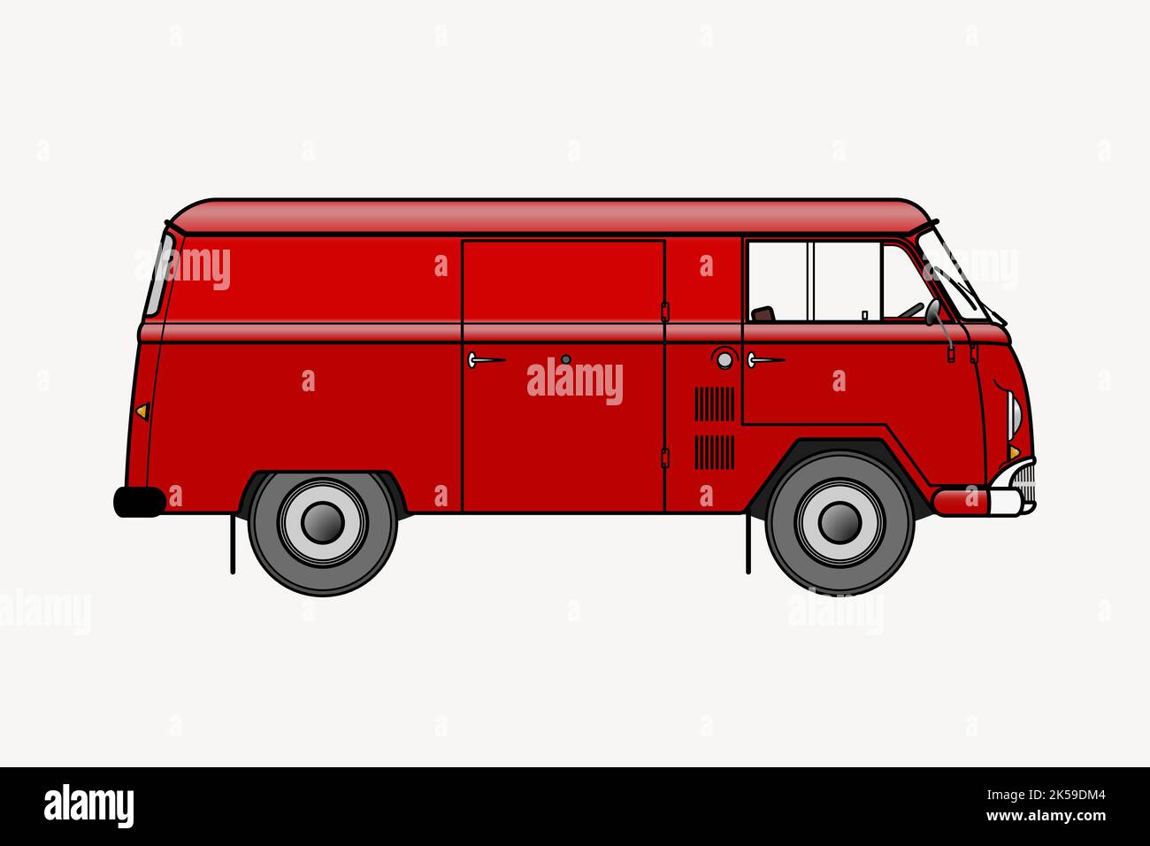 Red caravan sticker hi-res stock photography and images - Alamy