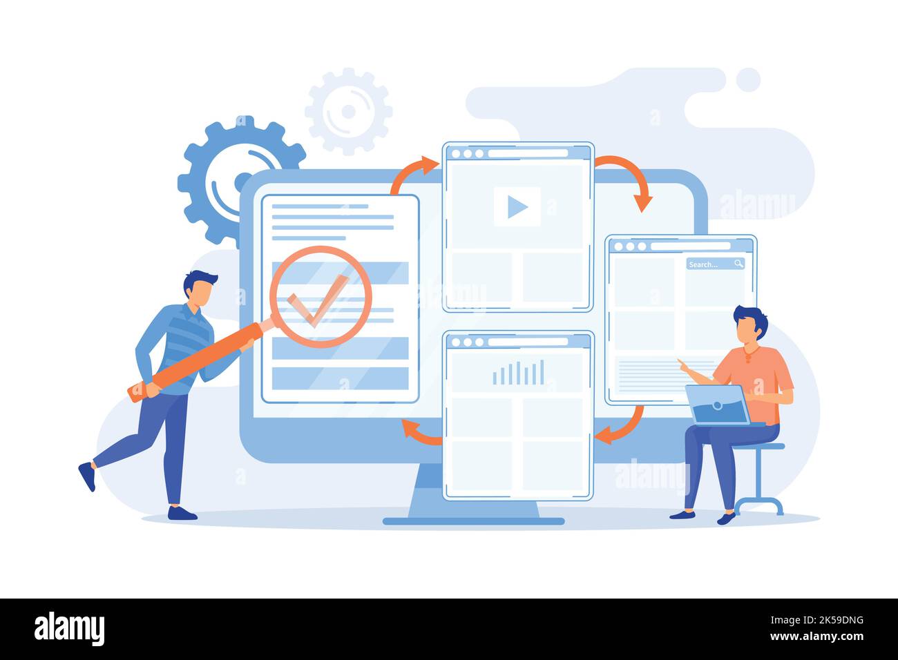 Digital technology. Search engine optimization. Website constructor. Microsite development ...