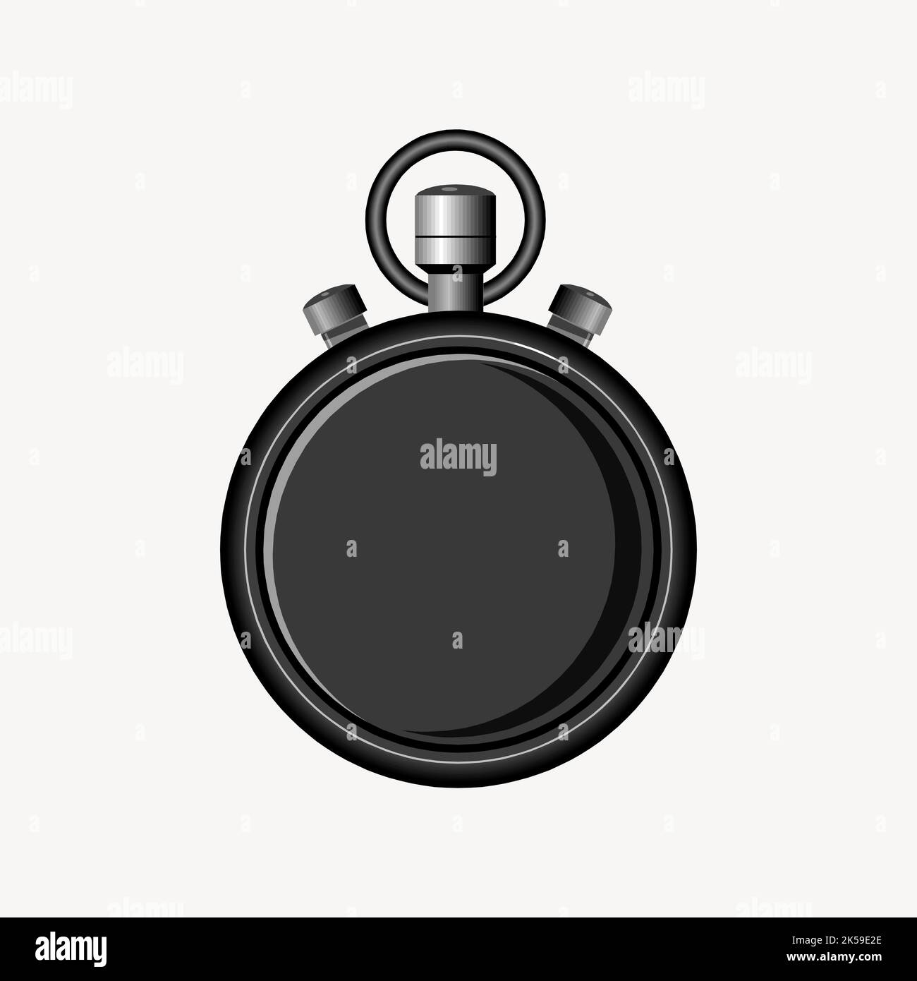 Digital timer sticker, object illustration vector Stock Vector Image ...