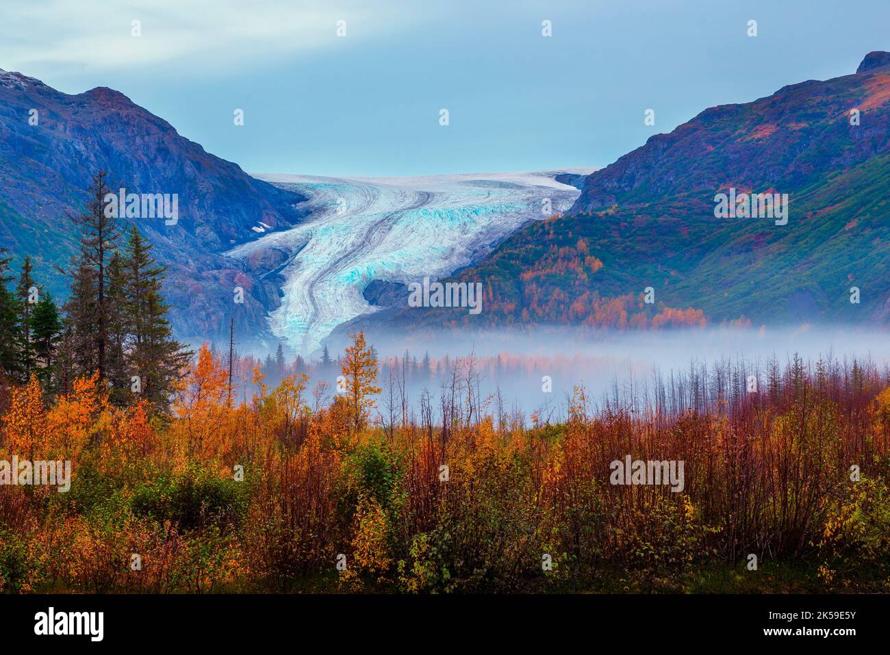 Exit glacier hi-res stock photography and images - Alamy