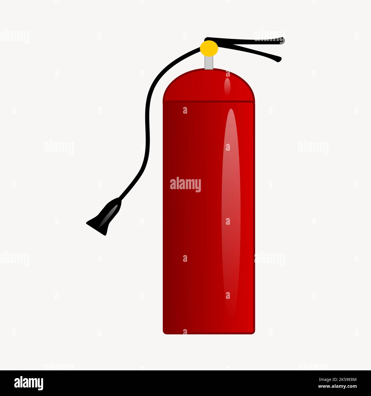 Fire extinguisher clipart, object illustration vector Stock Vector ...