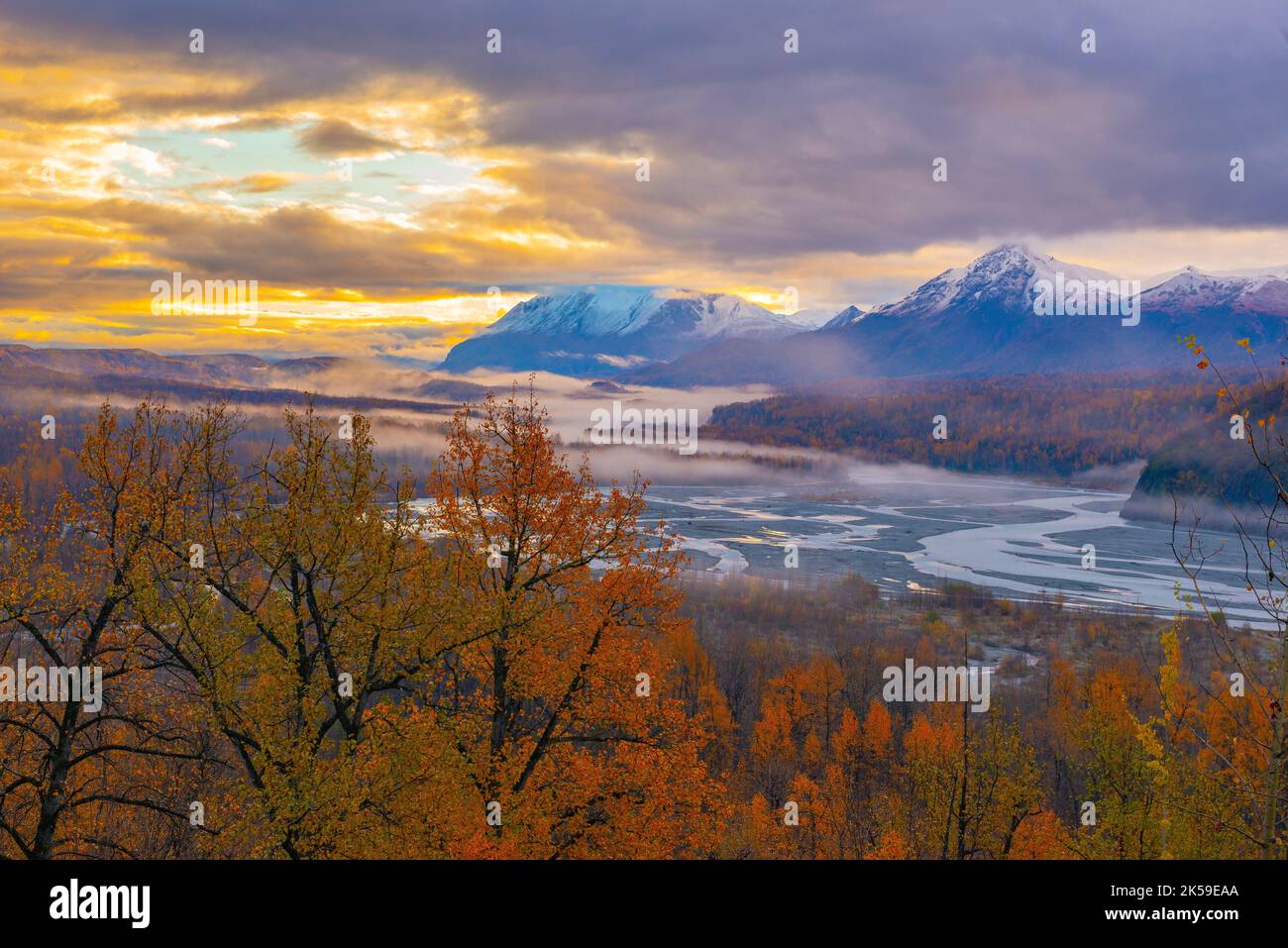 Glenn highway hi-res stock photography and images - Alamy