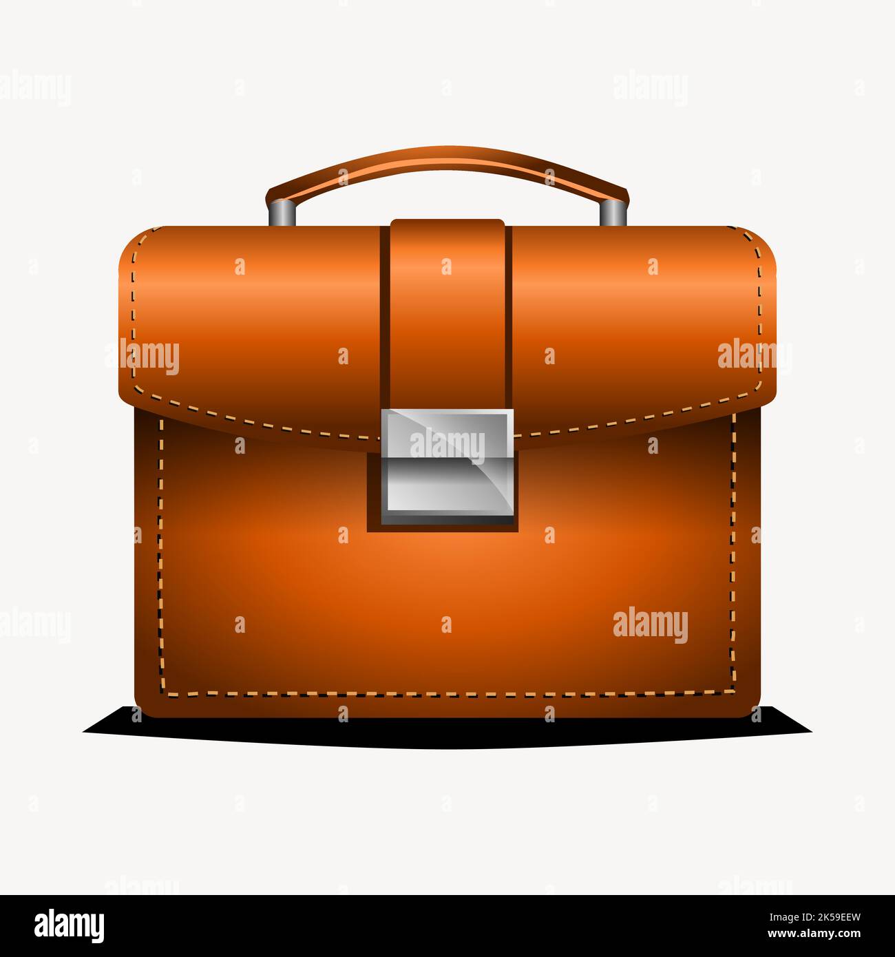 Leather bag clipart Stock Vector Images - Alamy