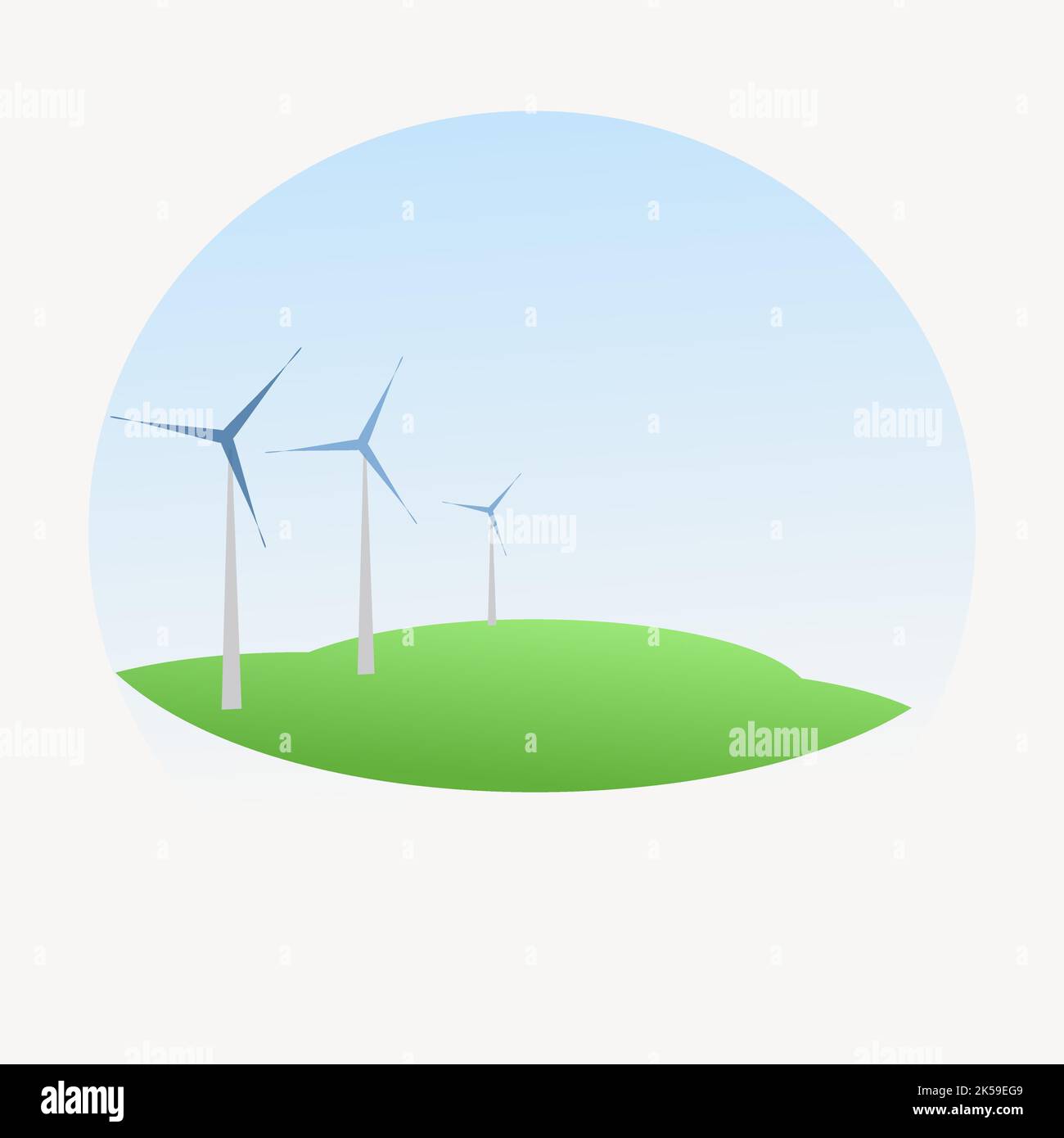 Wind farm clipart hi-res stock photography and images - Alamy
