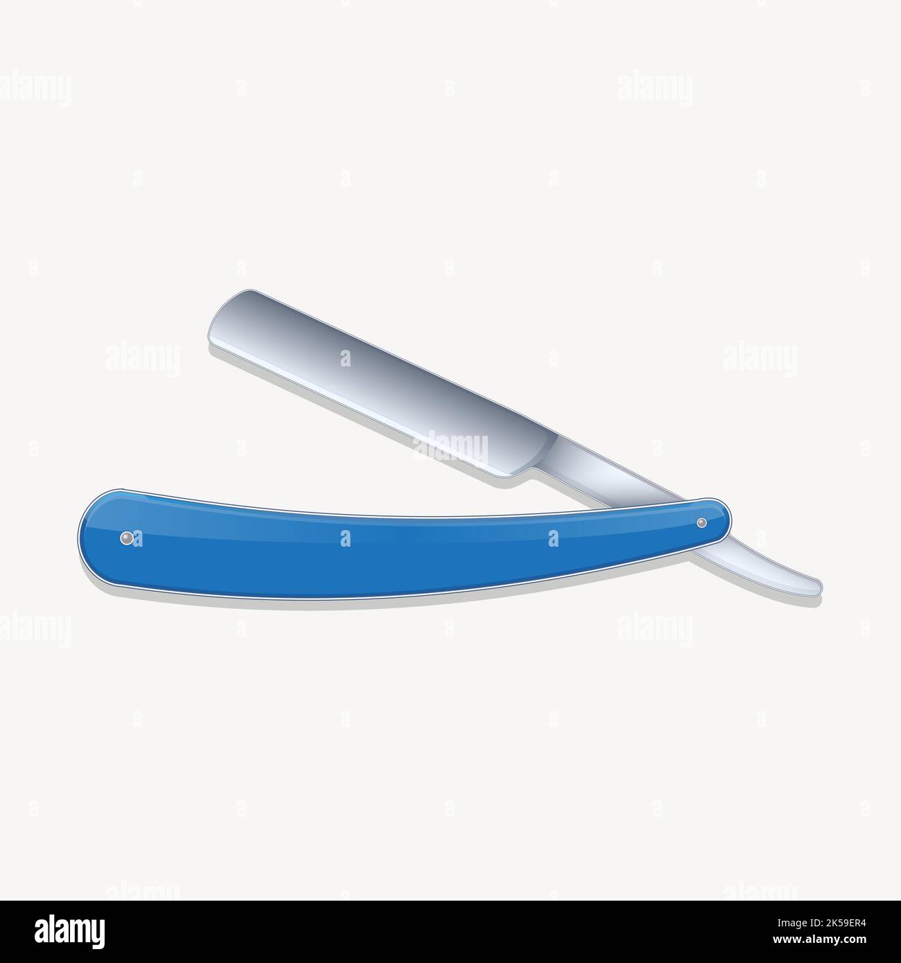 Razor blade clipart, object illustration vector Stock Vector Image ...