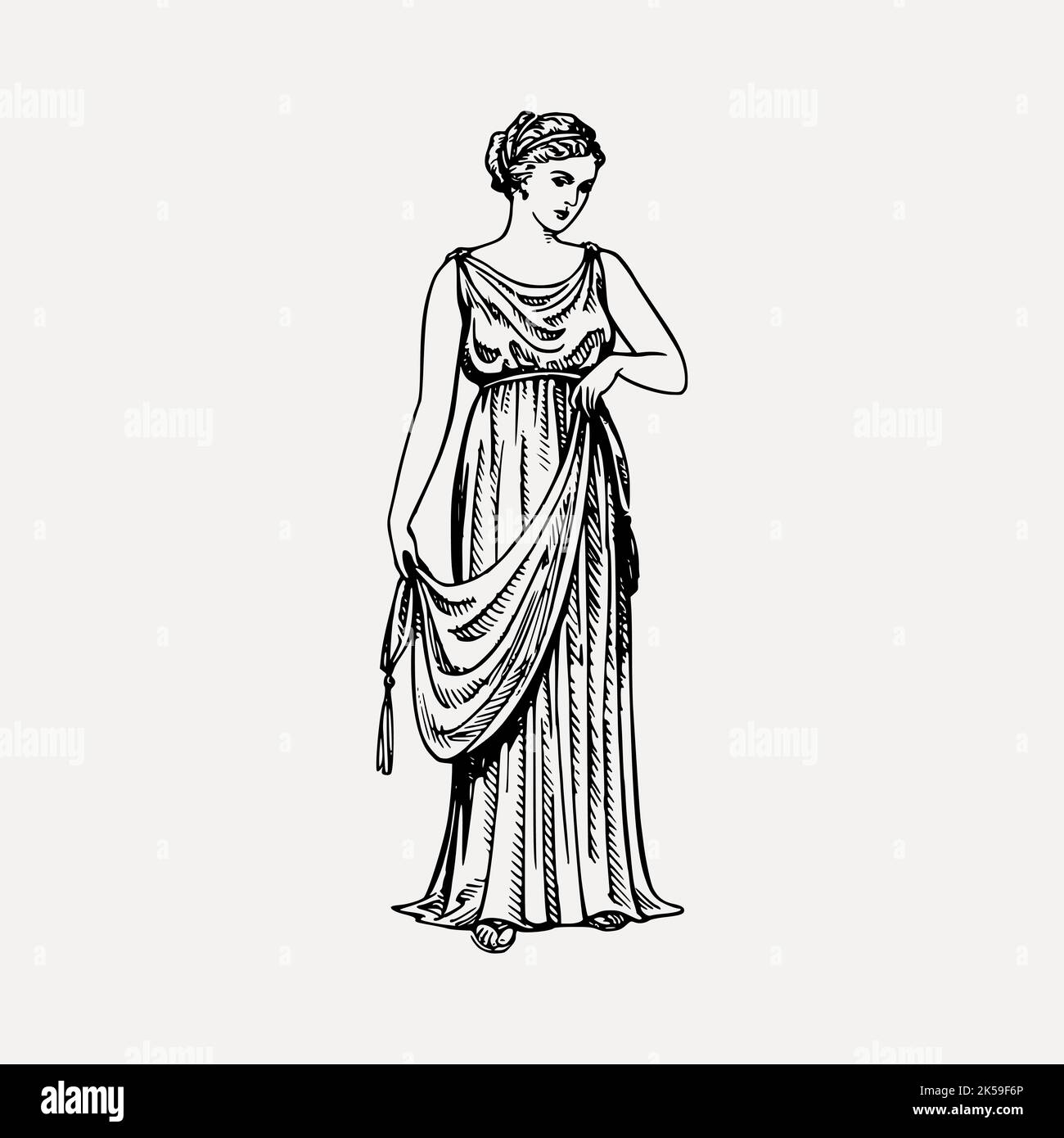 Greek woman collage element hi-res stock photography and images - Alamy