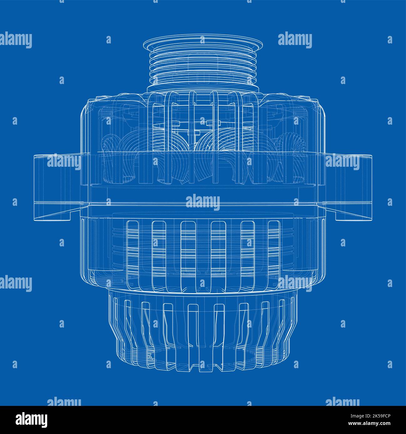 Car generator. Vector Stock Vector Image & Art - Alamy