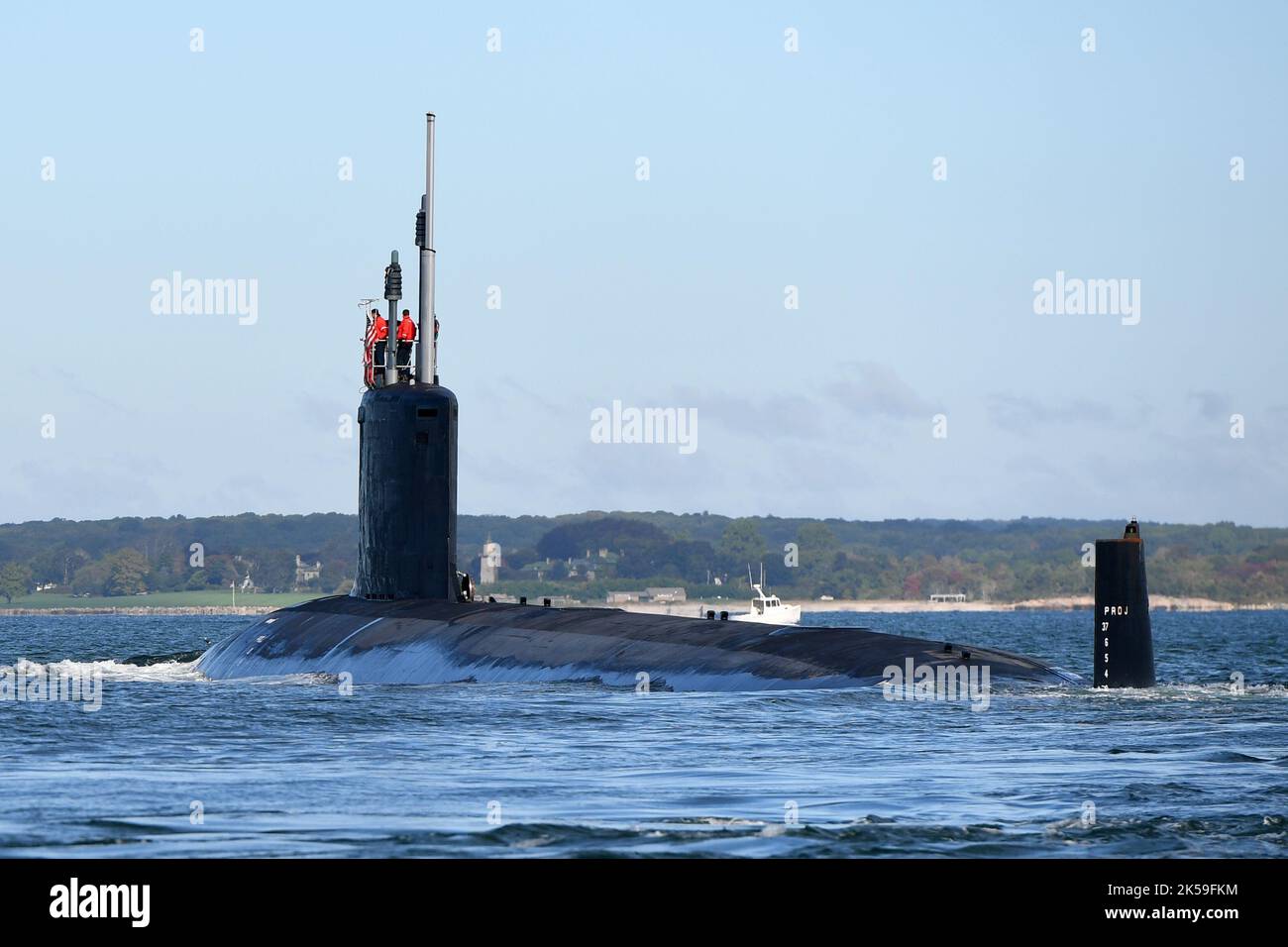 221006-N-ZZ999-0334 GROTON, Conn. (October 6, 2022) – The USS Oregon ...