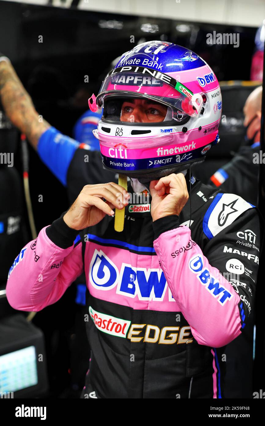 Suzuka, Japan, 07/10/2022, Fernando Alonso (ESP) Alpine F1 Team. 07.10. ...
