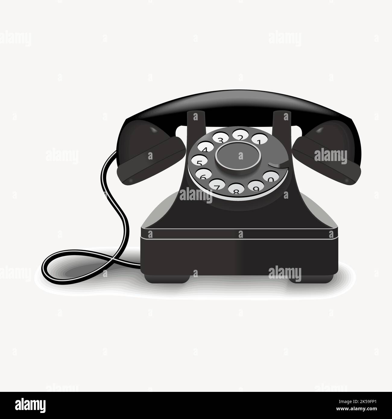 Vintage Telephone Clipart