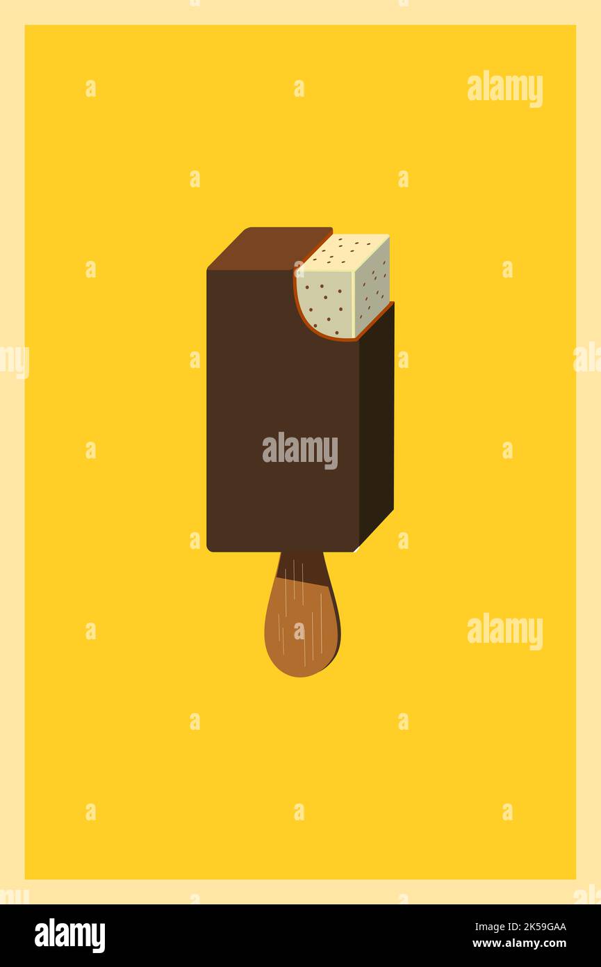 Ice cream bar clipart hi-res stock photography and images - Alamy