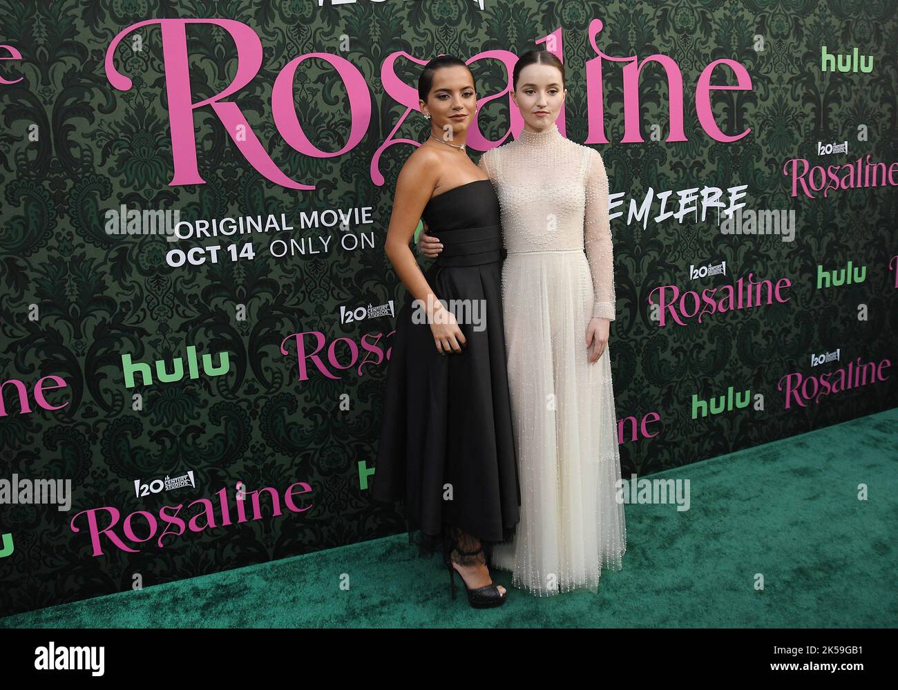 (L-R) Isabela Merced and Kaitlyn Dever at the 20th Century Studio's ...