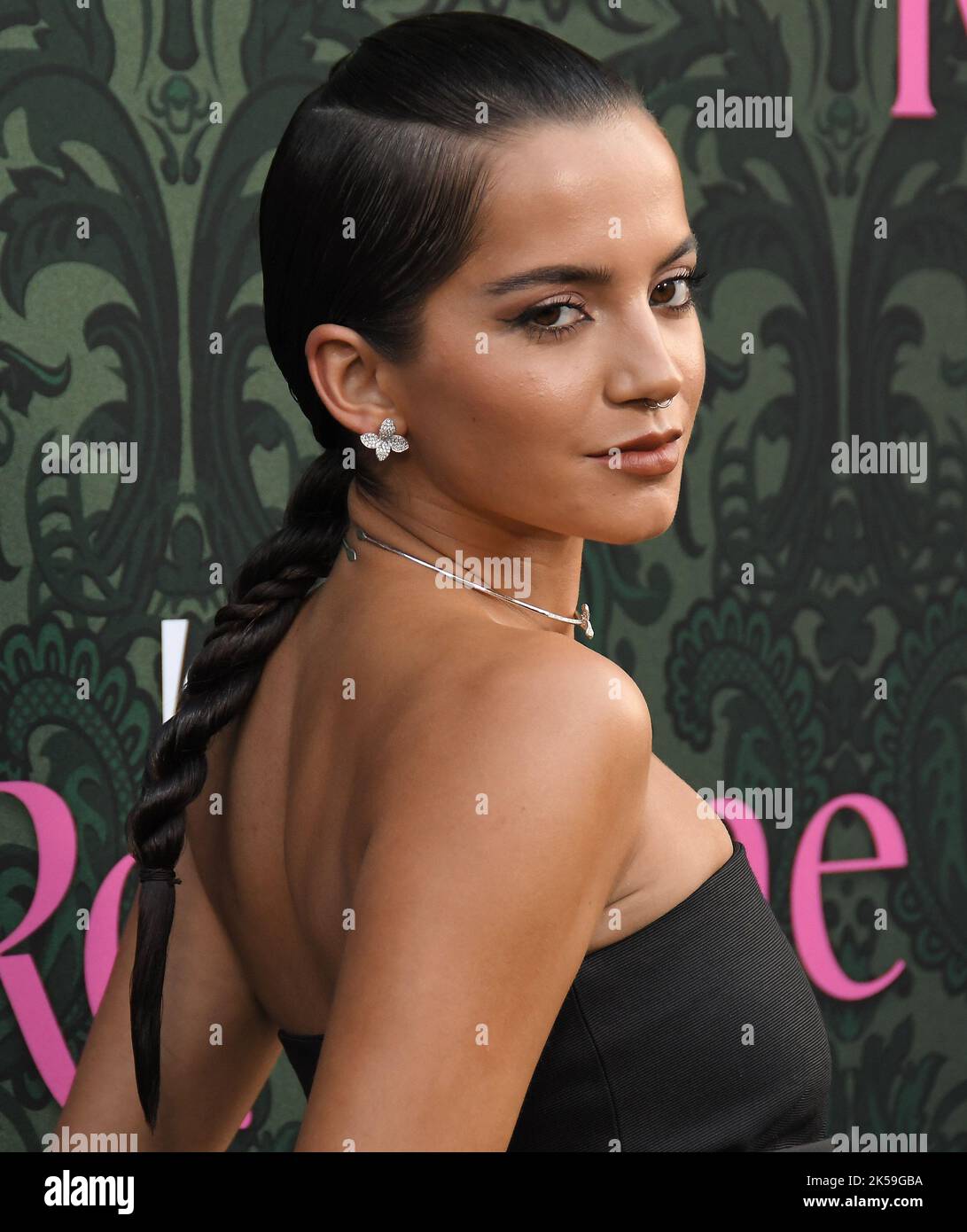 Isabela Merced arrives at the 20th Century Studio's ROSALINE Premiere ...