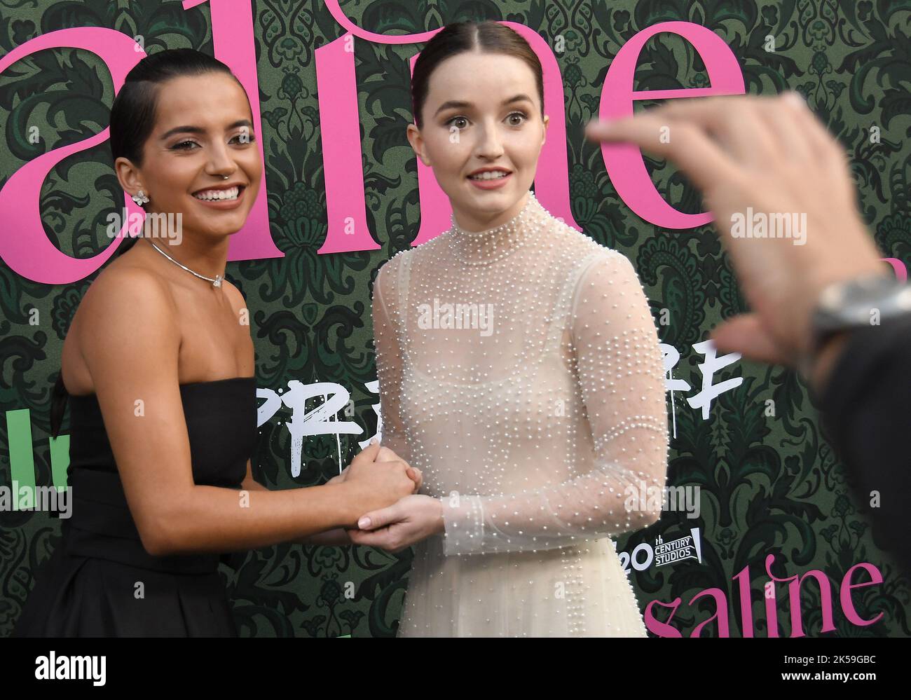 (L-R) Isabela Merced and Kaitlyn Dever at the 20th Century Studio's ...