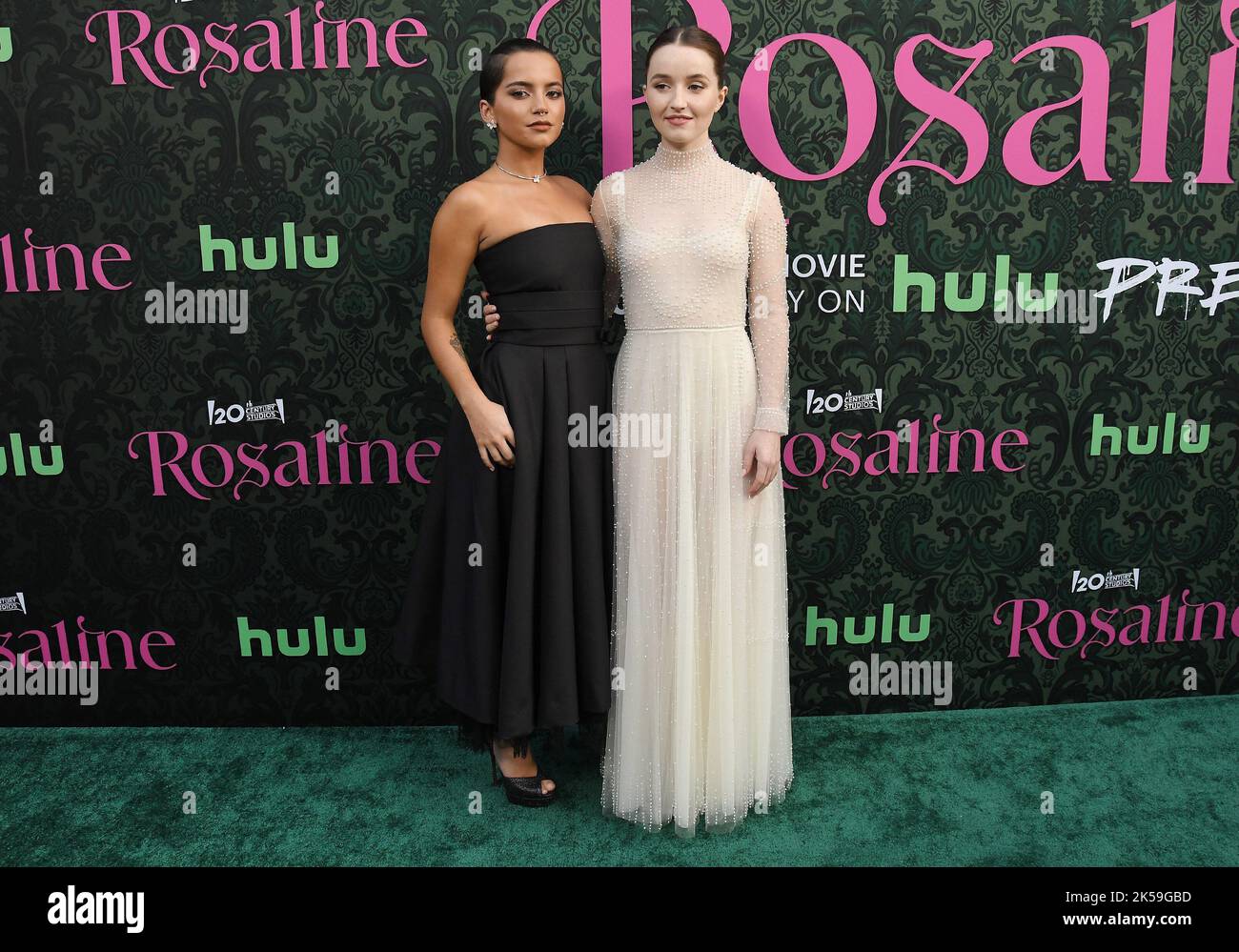 (L-R) Isabela Merced and Kaitlyn Dever at the 20th Century Studio's ...