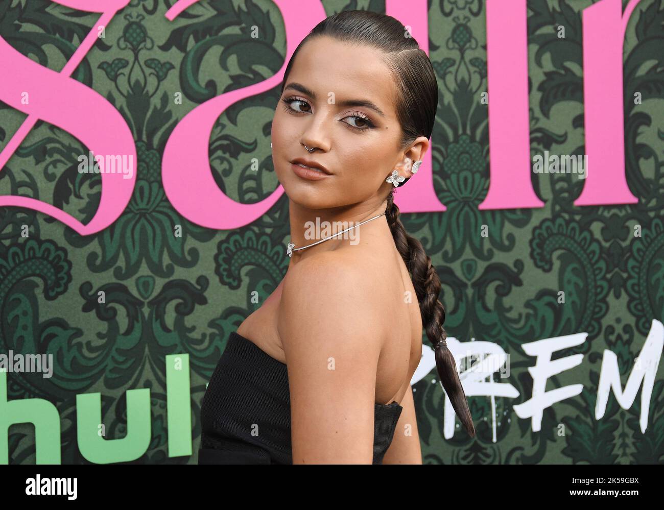 Isabela Merced arrives at the 20th Century Studio's ROSALINE Premiere ...