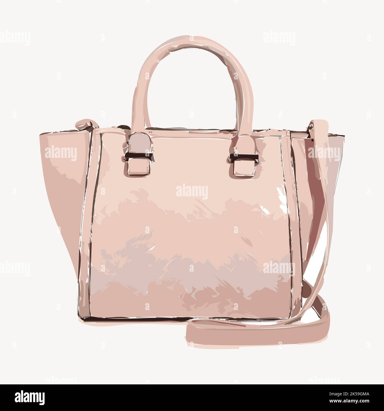 Pink handbag clipart hi-res stock photography and images - Alamy
