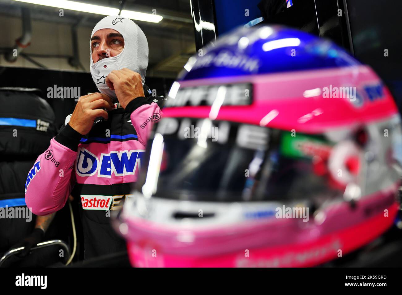 Suzuka, Japan, 07/10/2022, Fernando Alonso (ESP) Alpine F1 Team. 07.10. ...