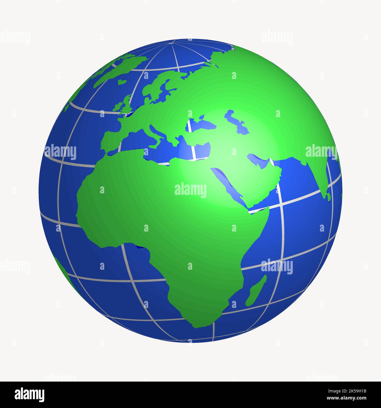 Globe grid clipart, business illustration vector Stock Vector Image ...