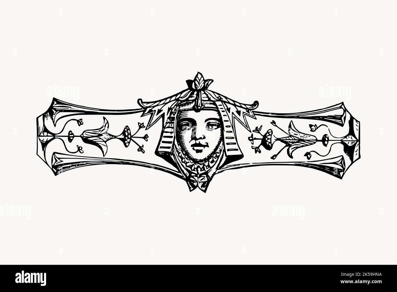 Decorative divider illustration clipart vector Stock Vector Image & Art ...