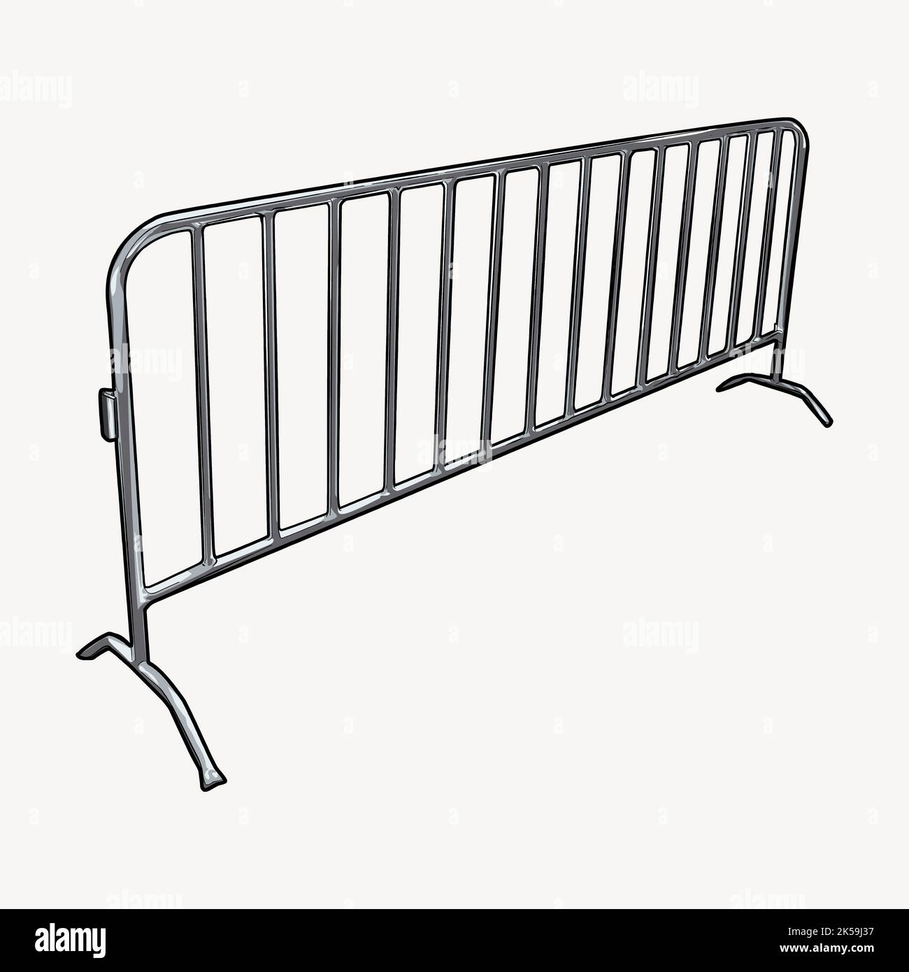 Barrier clipart, drawing illustration vector Stock Vector Image & Art ...