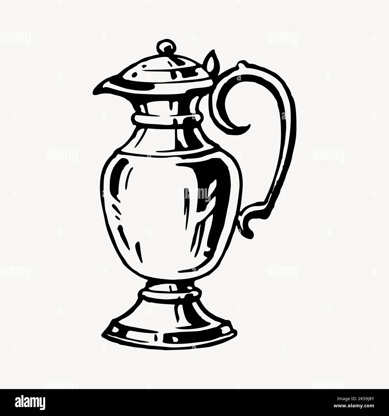 Flagon clipart hi-res stock photography and images - Alamy