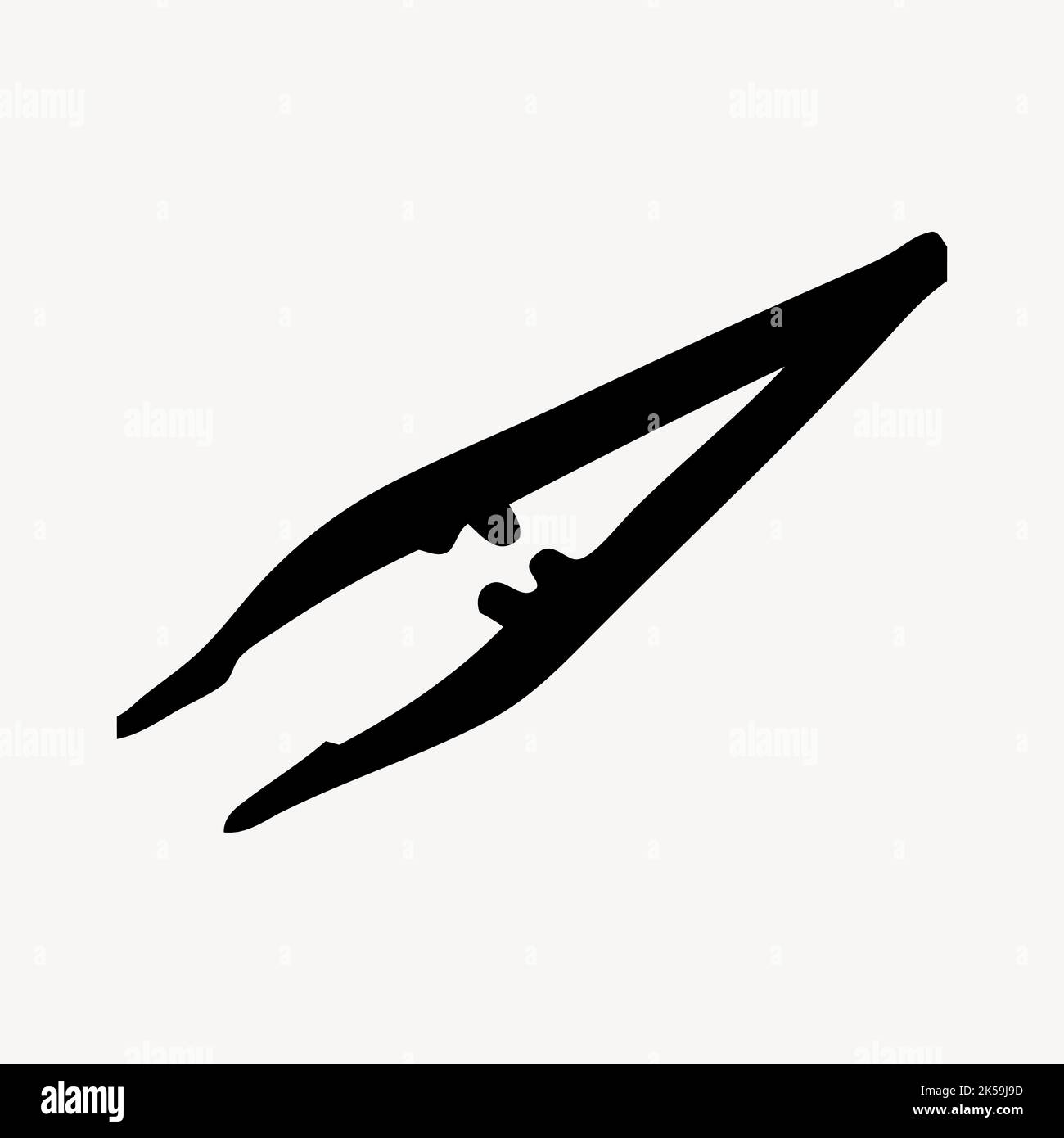 Hair clip tool Stock Vector Images - Alamy