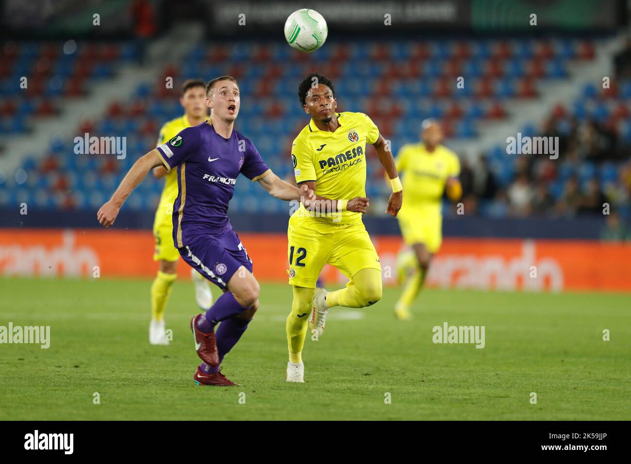 Valencia, Spain. 6th Oct, 2022. (L-R) Aleksandar Jukic (Wine), Johan ...