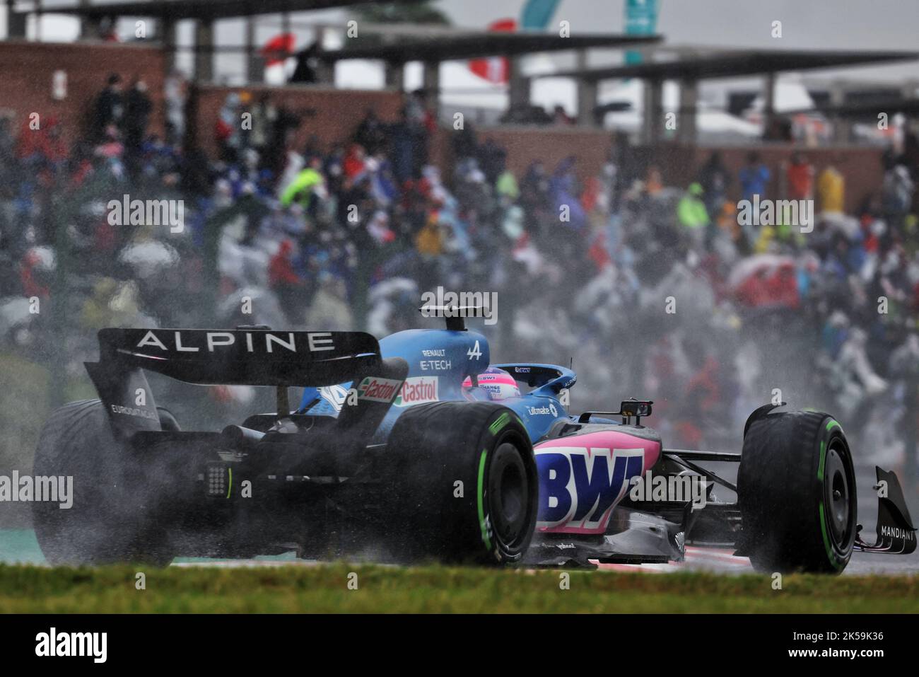 Suzuka, Japan, 07/10/2022, Fernando Alonso (ESP) Alpine F1 Team A522. 07.10.2022. Formula 1 ...