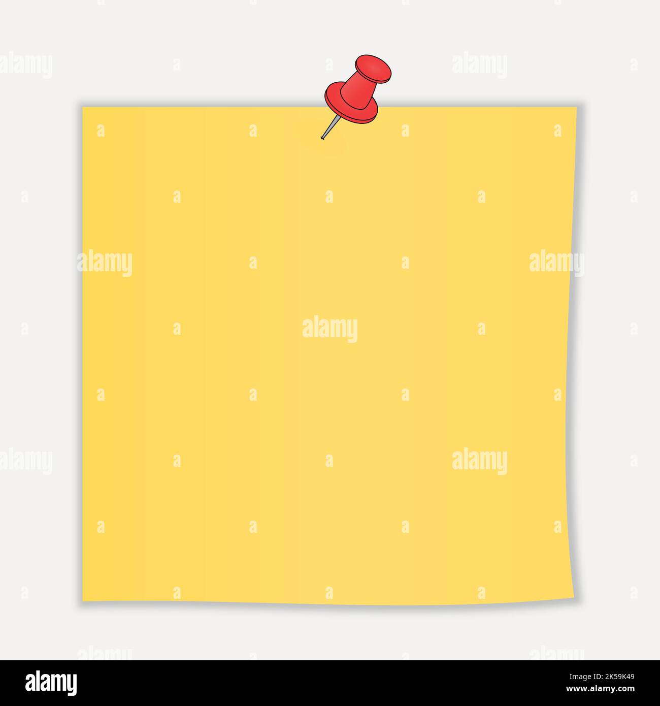 Sticky note clipart, illustration vector Stock Vector Image & Art - Alamy